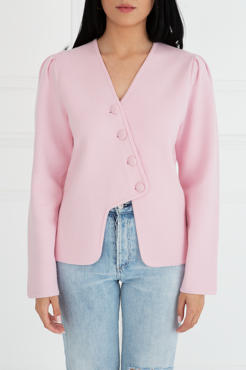 The Clara | Wave Cardigan Pink – Sinead Keary